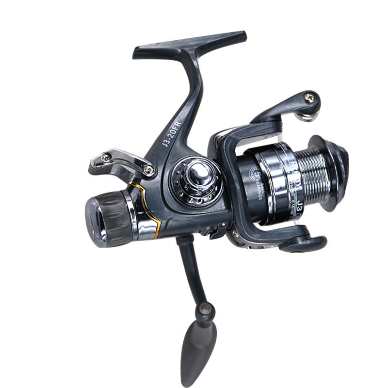 Carp Wheel Front & Rear Double Brake Fishing Reel | Metal Spool 5.2:1 ...