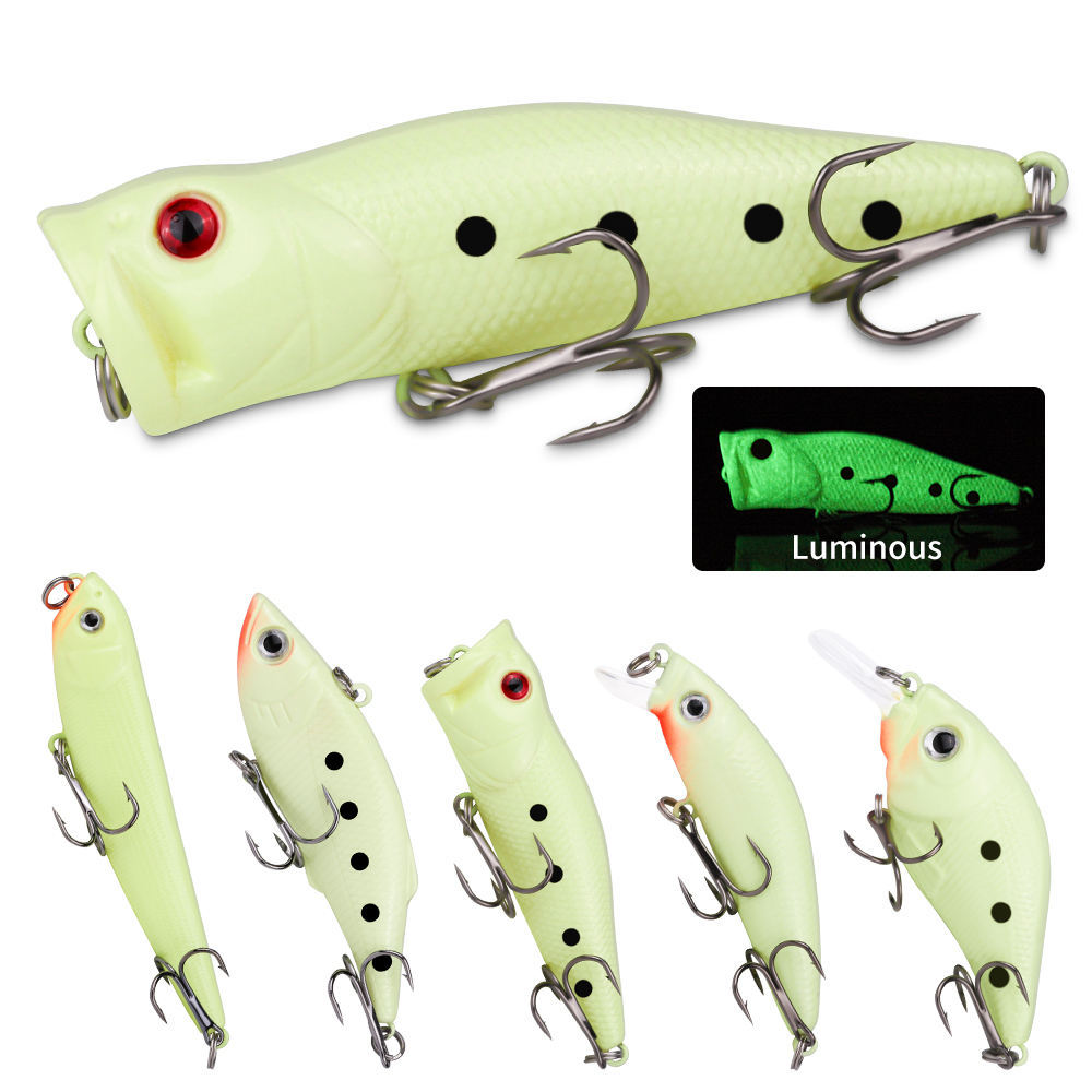 22-Piece Fishing Lure Set – Hard & Soft Baits with Realistic Action and ...