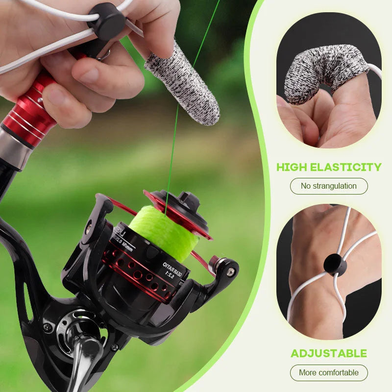Fishing Single Finger Gloves Protector – Breathable, Anti-Slip, Anti ...