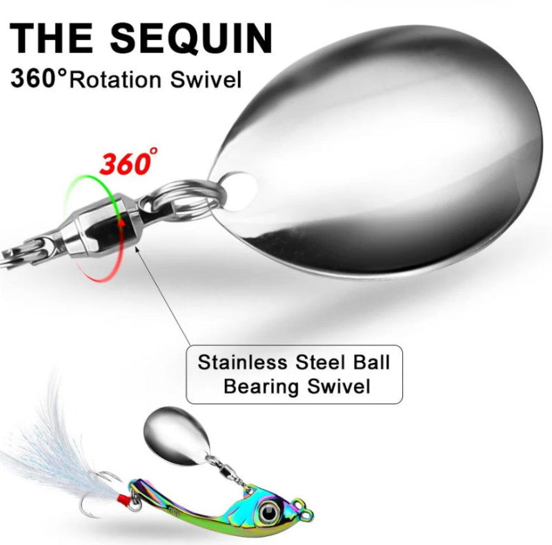 Lure String Moon – Spinning Sequins for Long‑Distance Casting – fishing ...