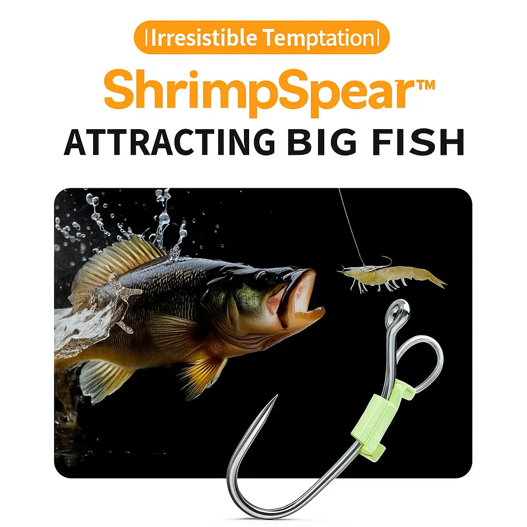 ShrimpSpear™ Luminous Shrimp Hook – High-Strength Saltwater ...