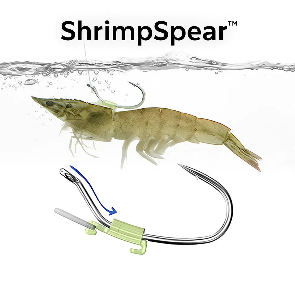 ShrimpSpear™ Luminous Shrimp Hook – High-Strength Saltwater ...