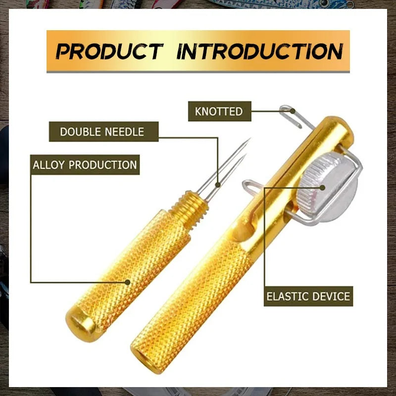 Fish Line Hook Tie Device | Effortless Fishing Knot Tool – fishing gear ...